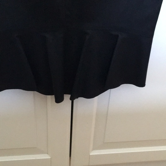 Zara | Skirts | Zara Pleather Skirt With Small Mermaid Kick Pleate ...